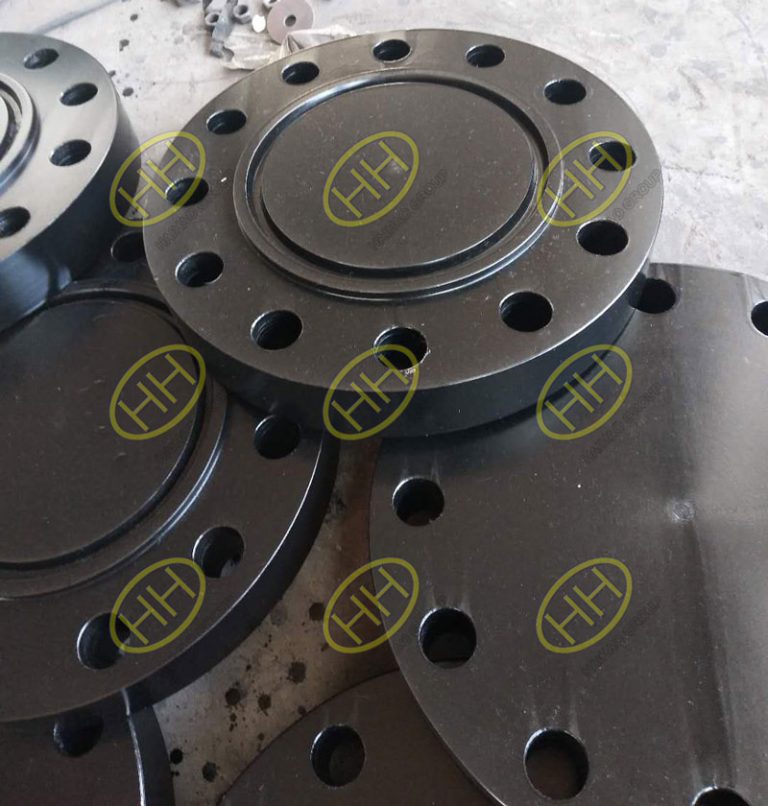 ANSI B16.5 ASTM A105 RTJ blind flanges